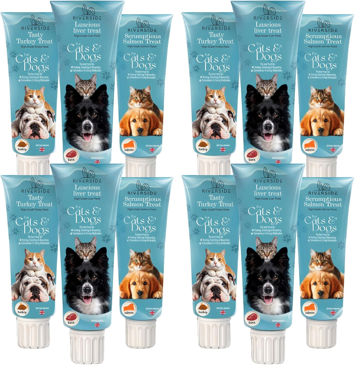 Liver Paste for Dogs & Cats - 12x90g – RiversidePet